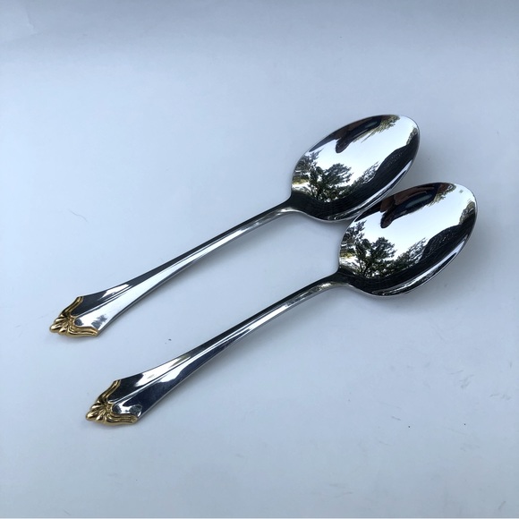 Oneida | Kitchen | Oneida Community Golden Kenwood Spoons Large Set Of ...